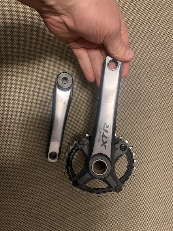 Shimano XTR M970 Crank 170mm w 30T oval and tool For Sale