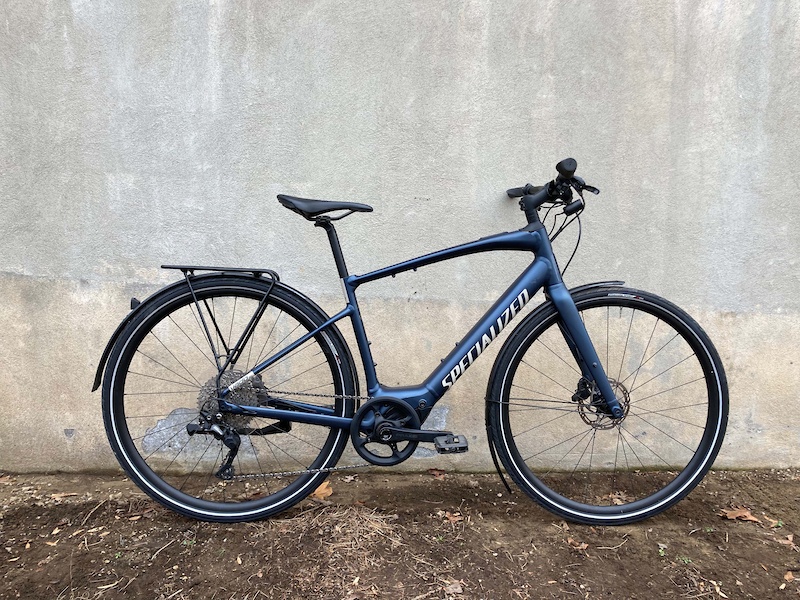 2021 Medium Specialized Turbo Vado SL 4.0 EQ, Blue For Sale