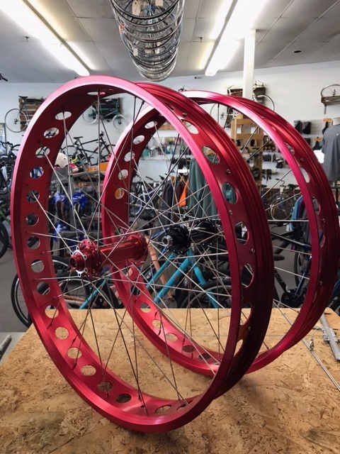 2022 150/177 TA DT RED FAT BIKE SET 26 inch For Sale