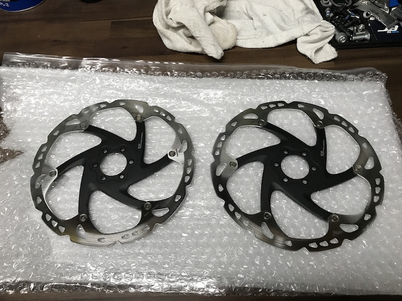 2021 Shimano XT ICE-Tech Rotors, 203mm, New (Take-off) For Sale