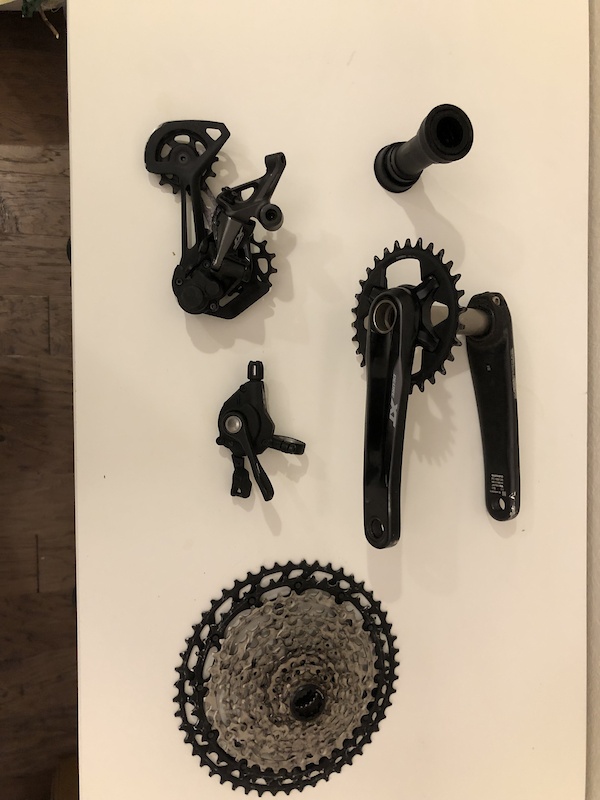 2021 Shimano XT Deore XT 1x12 Groupset + Crankset, BB,xtras For Sale