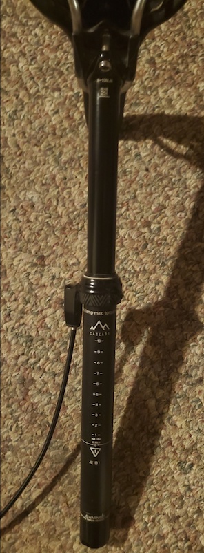 2021 PRICE DROP! PNW Cascade 150mm external dropper 30.9 For Sale