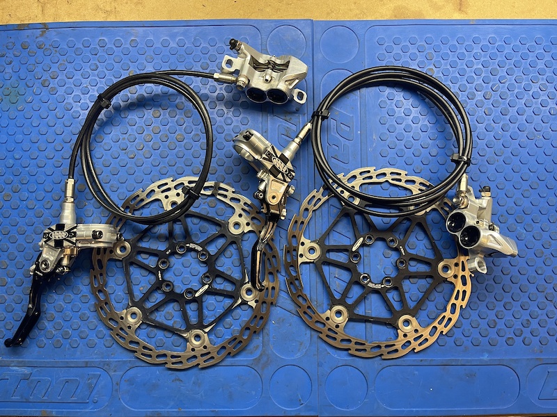 Hope Tech EVO M4 brakeset For Sale