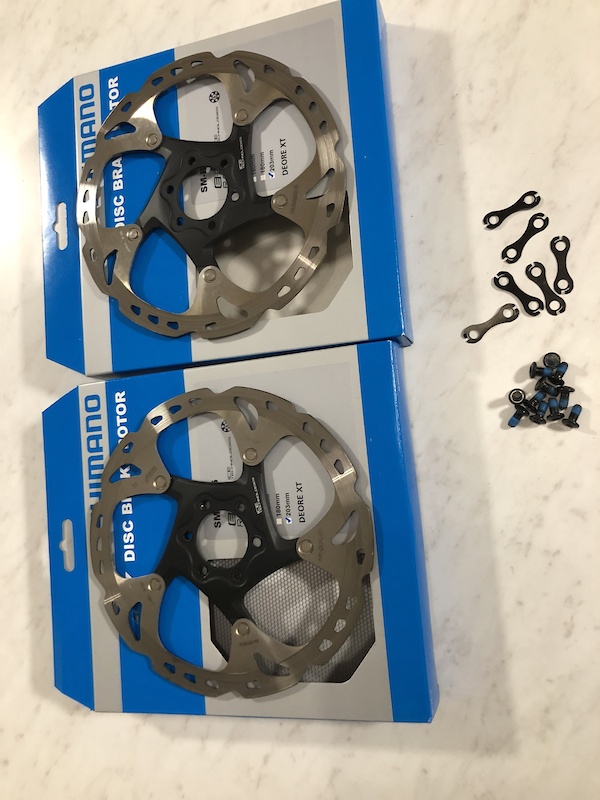 2021 Shimano SM-RT86 6 bolt rotes 180mm rotors For Sale