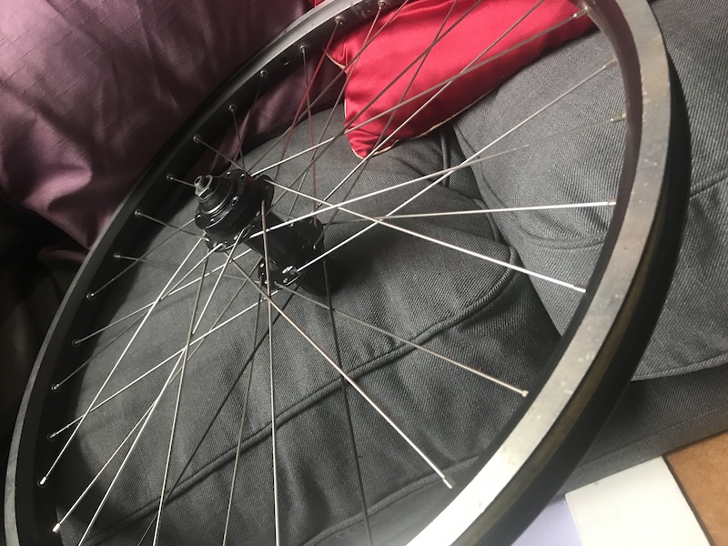 26 inch disc rear wheel. Fresh build. For Sale