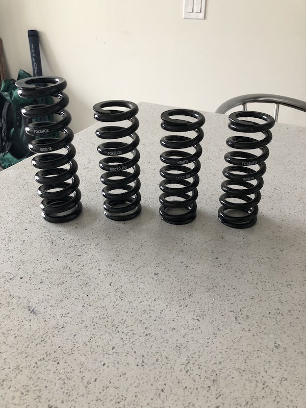 Fox coils: 500 and 650lb For Sale