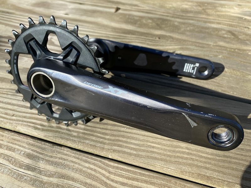 2022 Shimano FC-M8100 XT Cranks with 30T Ring For Sale