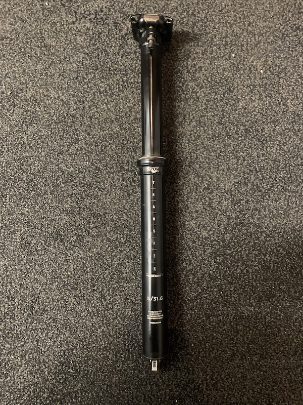Fox transfer dropper seat post and lever For Sale