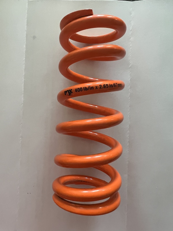 2021 2022 Fox DHX2 coil Spring 400 lb/2.65in/67mm For Sale