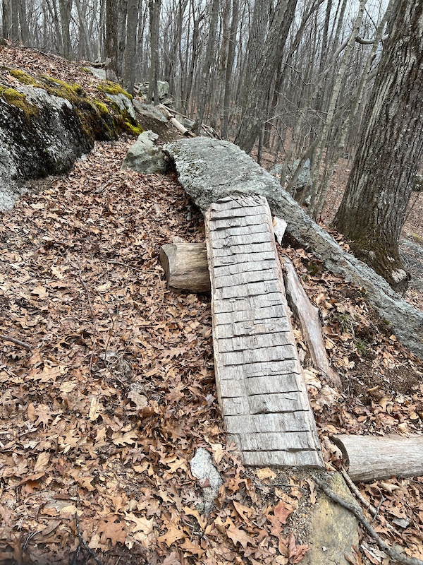 French Fry Rock Mountain Biking Trail - Tolland, CT