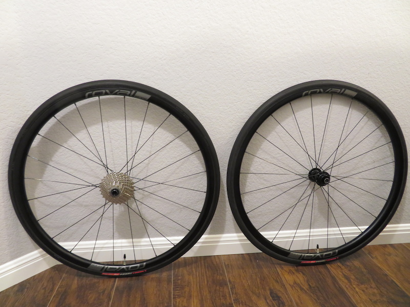 2020 ROVAL SLX 24 Disc Tubeless Wheelset + Tires + Cassette For Sale