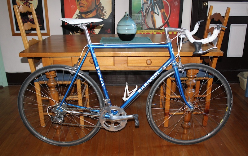 MARINONI Dura Ace Complete 2 x 9 road bike 56cm For Sale
