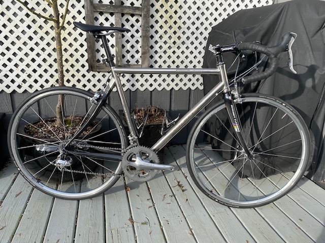 Ritchey Break-Away Road Titanium /Carbon 56cm For Sale