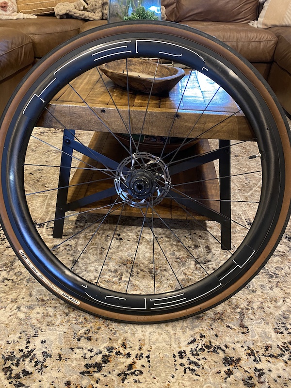 Hed jet 4 plus disc carbon tubeless wheelset For Sale