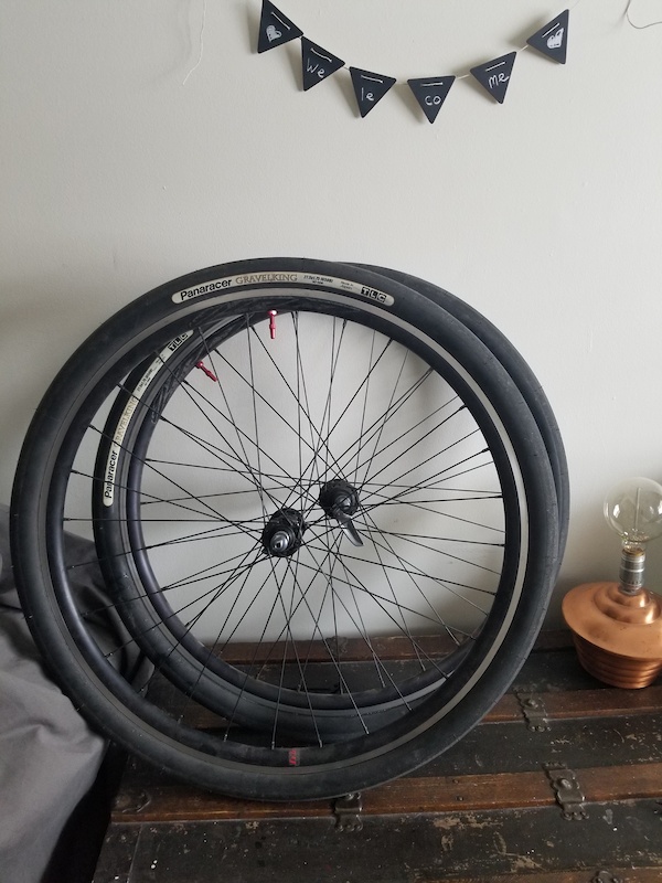 2020 650b rim brake wheels, Dura Ace + Velocity Quill For Sale