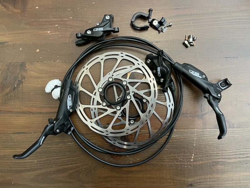2021 Sram G2 R Complete Brake Set w/ 180mm Rotors For Sale