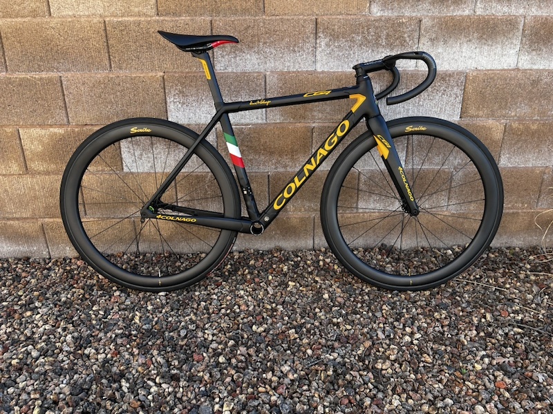 2021 Colnago C64 disc, Team Edition colorway, + extras For Sale