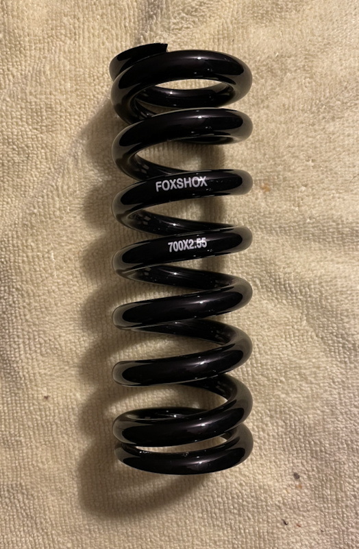 2021 Brand New FOX Steel Spring 700 x 2.55 For Sale