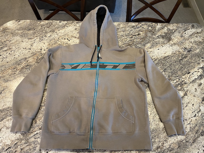 Gray Yeti Hoodie, Medium For Sale