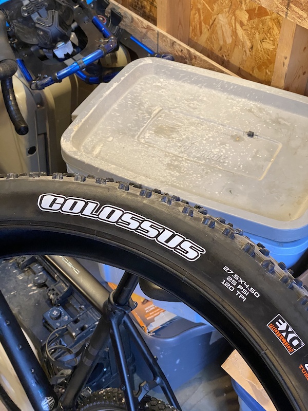 2022 2x Brand New Maxxis Colossus 27.5 x 4.5 For Sale