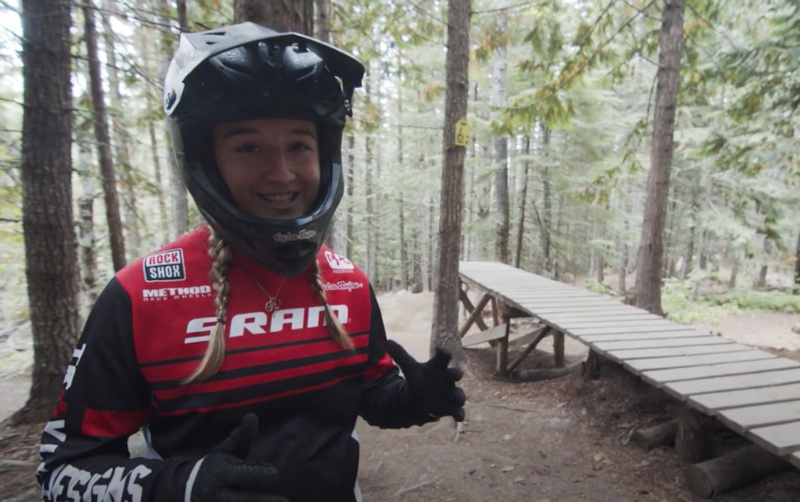 Video: Amy Ertel Shreds Her Favourite Trails in the Whistler Bike Park ...