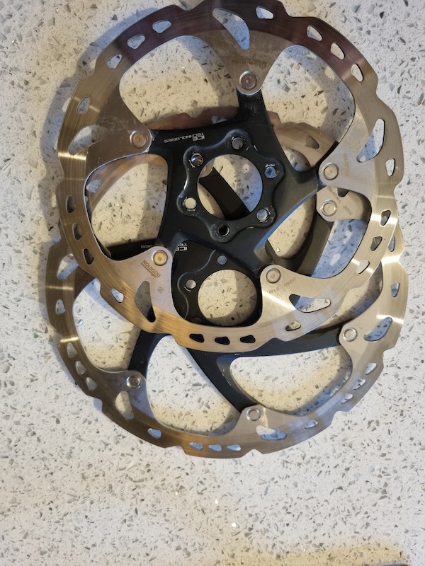 Shimano RT86 203mm & 180mm Ice Tech rotors For Sale