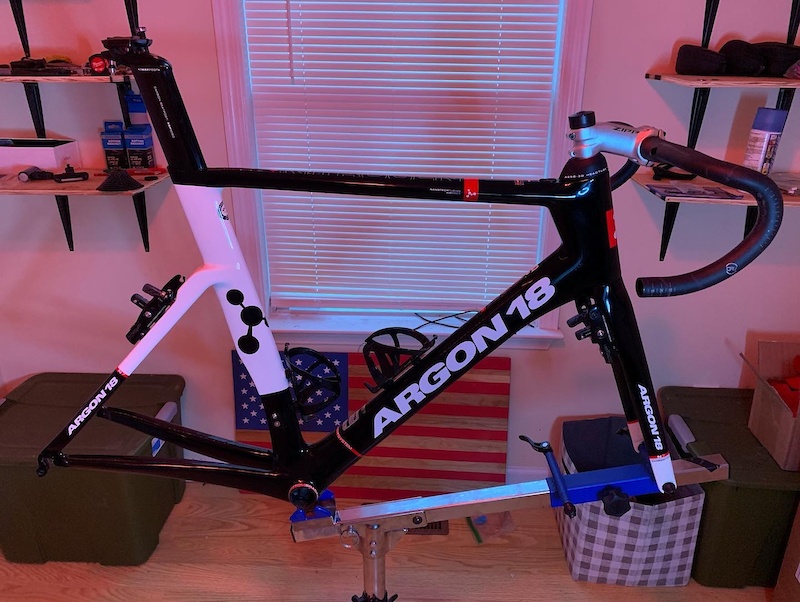 2018 Argon 18 nitrogen frameset For Sale