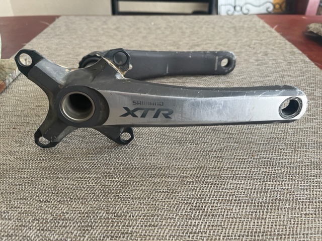 2009 Shimano XTR M970 Triple Crank Arms - 175mm For Sale