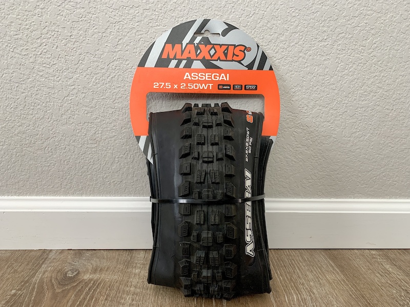2021 Maxxis Assegai 27.5x2.5" WT, 3C MaxTerra, EXO, 60 TPI For Sale