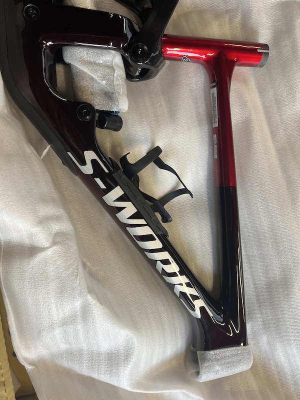 2022 S-Works Enduro Frameset GLOSS RED TINT S3 For Sale