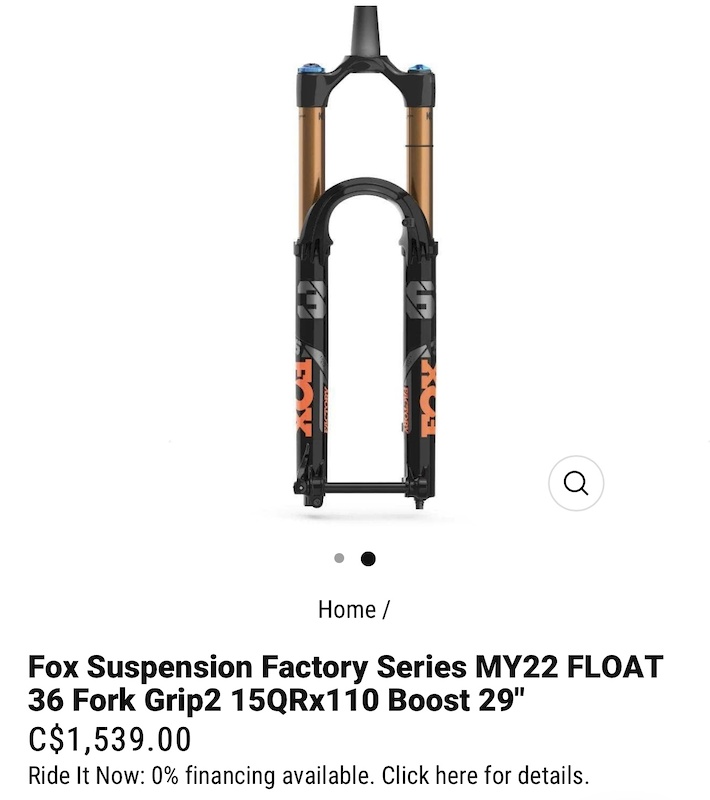 2021 Fox 36 grip2 For Sale