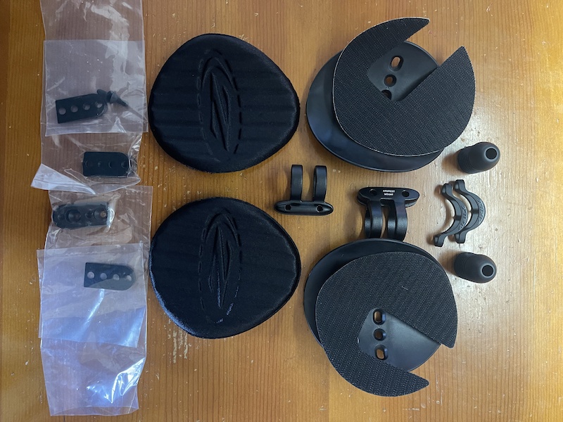 ZIPP Vuka TT Aero Pads + Arm Pads + Riser Kit For Sale