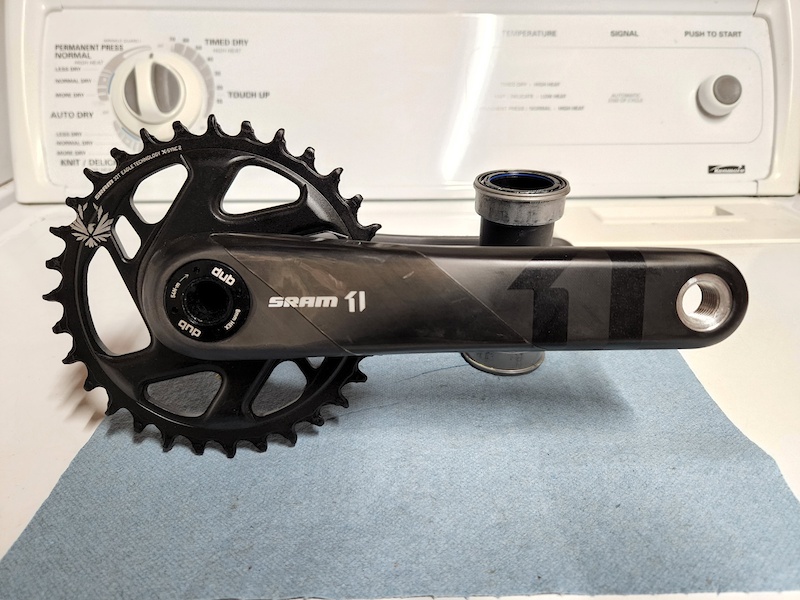 2020 SRAM X1 Eagle DUB Carbon 175mm w/ 32T ring and BB92 For Sale