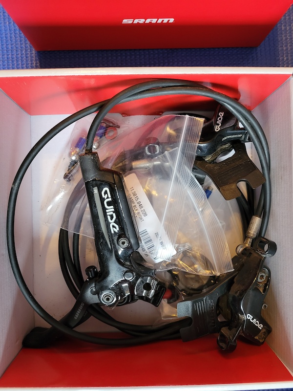 2021 SRAM Guide R brake set with controls For Sale