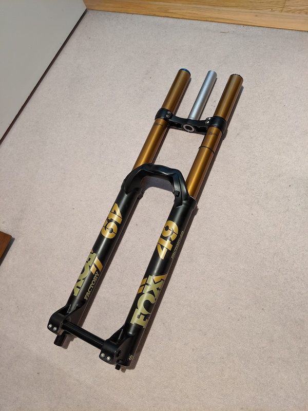2020 Fox Factory 49 professionally reduced to 180mm, mint For Sale