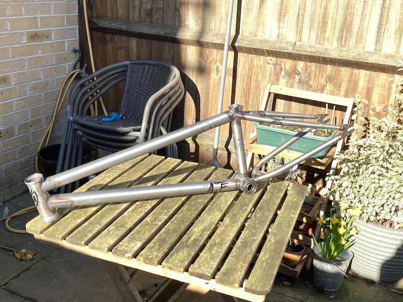 2020 S&M ATF 22 inch BMX Frame in Raw For Sale