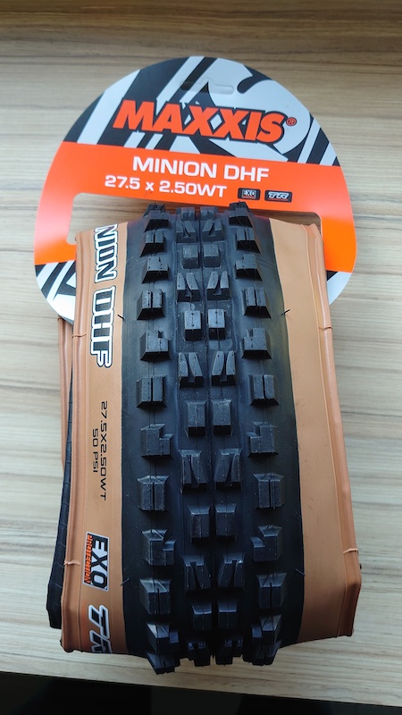 2022 MAXXIS MINION DHF 27.5 X 2.5 Tan Wall BRAND NEW For Sale