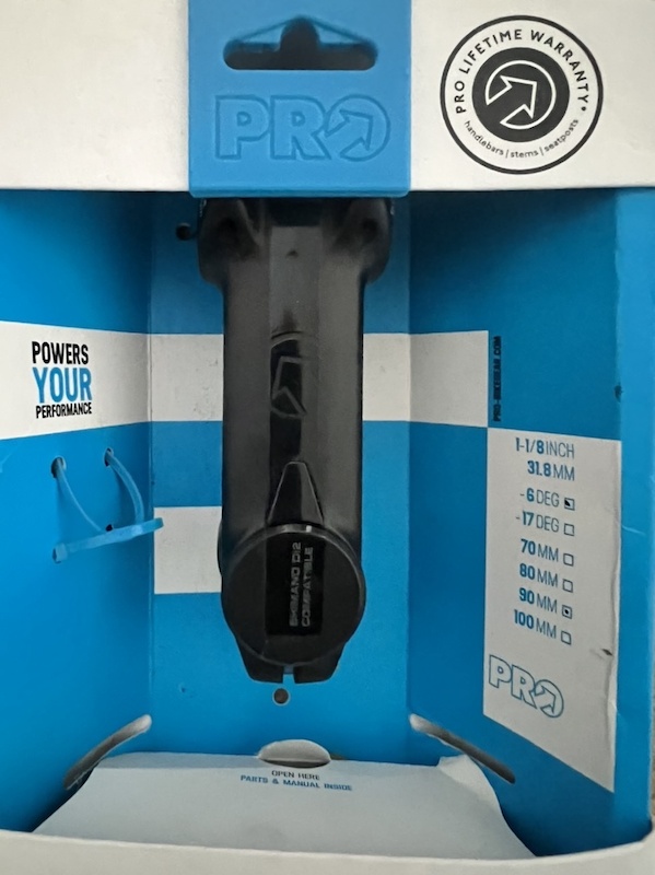 Pro Tharsis XC stem For Sale