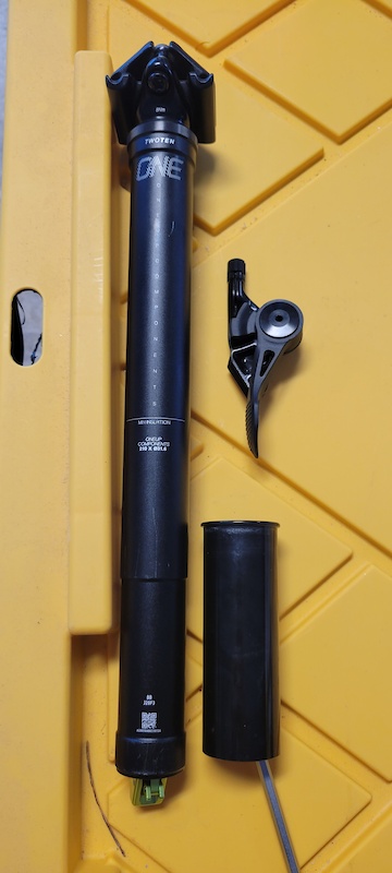 2021 One up v2 dropper post with lever and sleeve to 34.9 For Sale