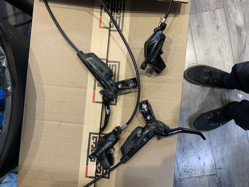 2022 Sram Code R Brakeset and Rotors For Sale