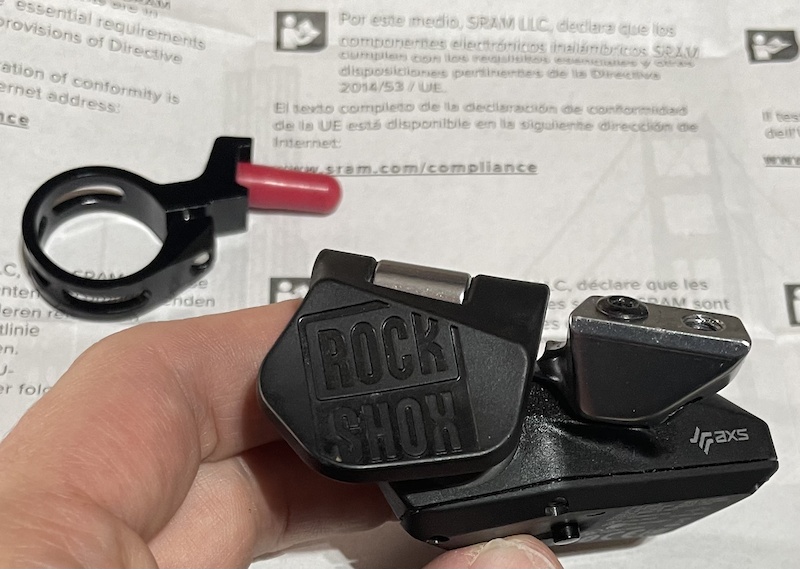 2022 Rockshox AXS Controller with mount For Sale