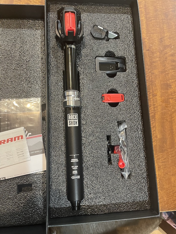 2022 RockShox AXS Dropper Post 31.6 x 100mm travel *New* For Sale