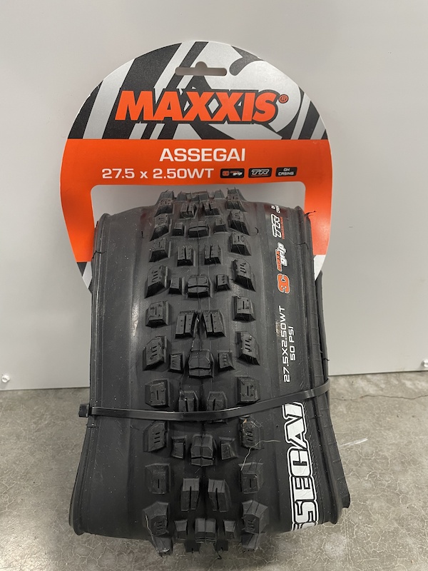 2021 Maxxis Assegai 27.5x2.5" WT, DH Casing, 3C MaxxGrip For Sale