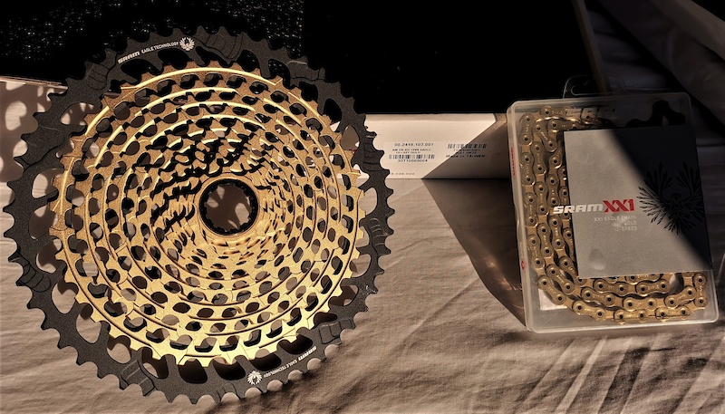 2021 10-52T XX1 Gold Cassette & Chain £430 Delivered For Sale