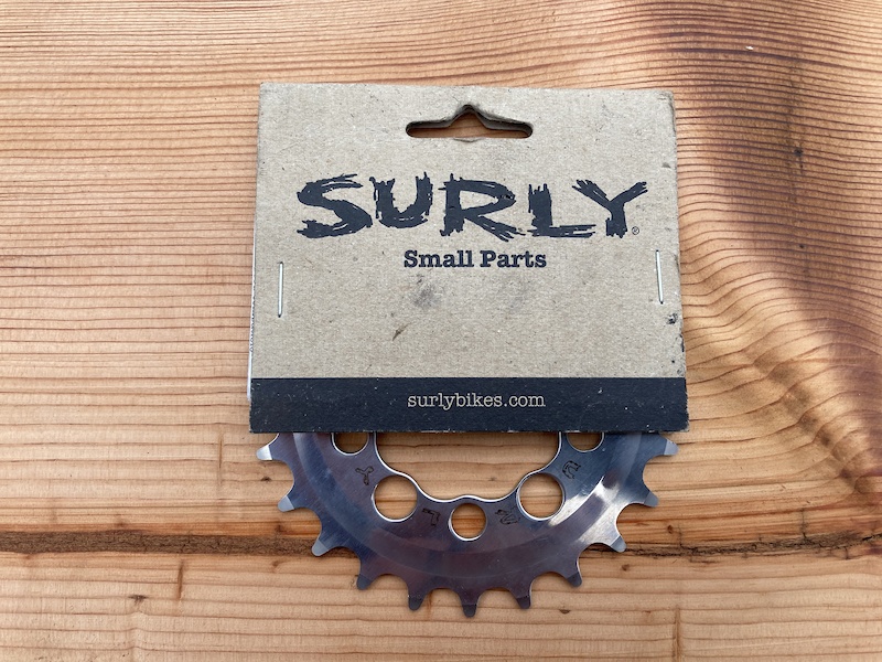 Surly 24 tooth stainless chain ring For Sale