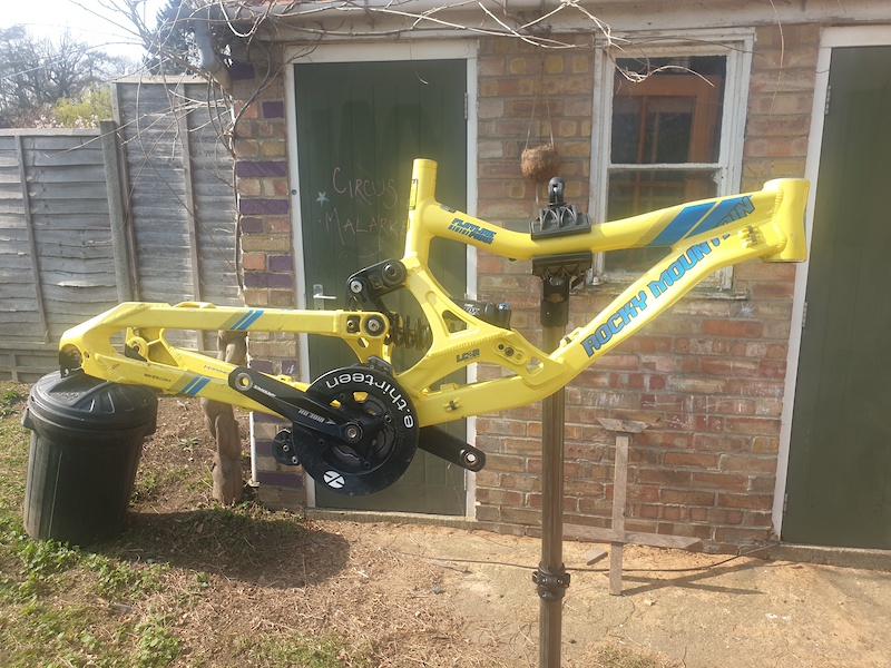 Rockey mountain flatline park frame, Fox DHX rc4 shock For Sale