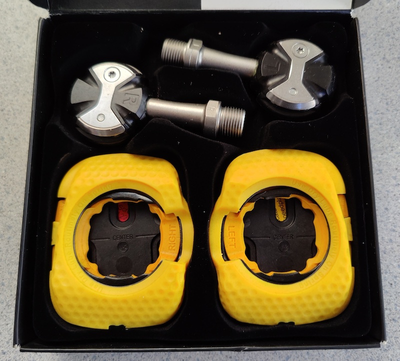 2022 Speedplay Zero Black Stainless Pedals NEW For Sale