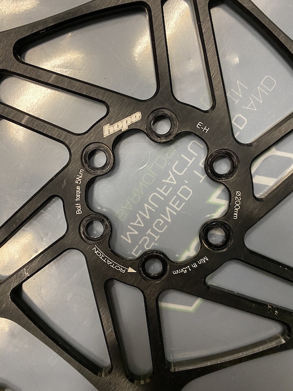 2021 2 HOPE DISC ROTORS FLOAT 200 mm black For Sale