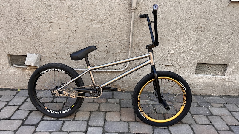 2021 Custom Titanium BMX Build - Super Lightweight For Sale