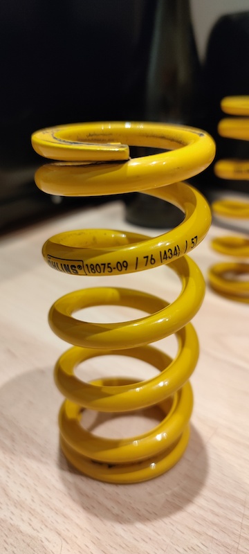 2021 Ohlins lightweight spring 434lbs x 57mm For Sale